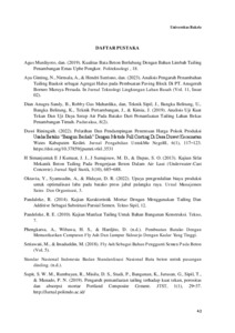 Pemanfaatan Dry Tailing Sebagai Filler Mortar Pada Batako - Universitas Bakrie Repository